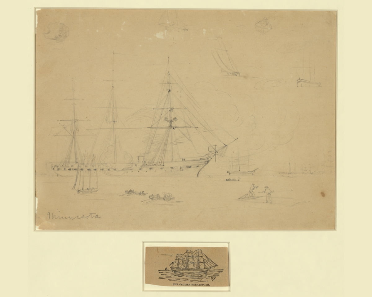 Print: Minnesota, circa 1860 - Walmart.com