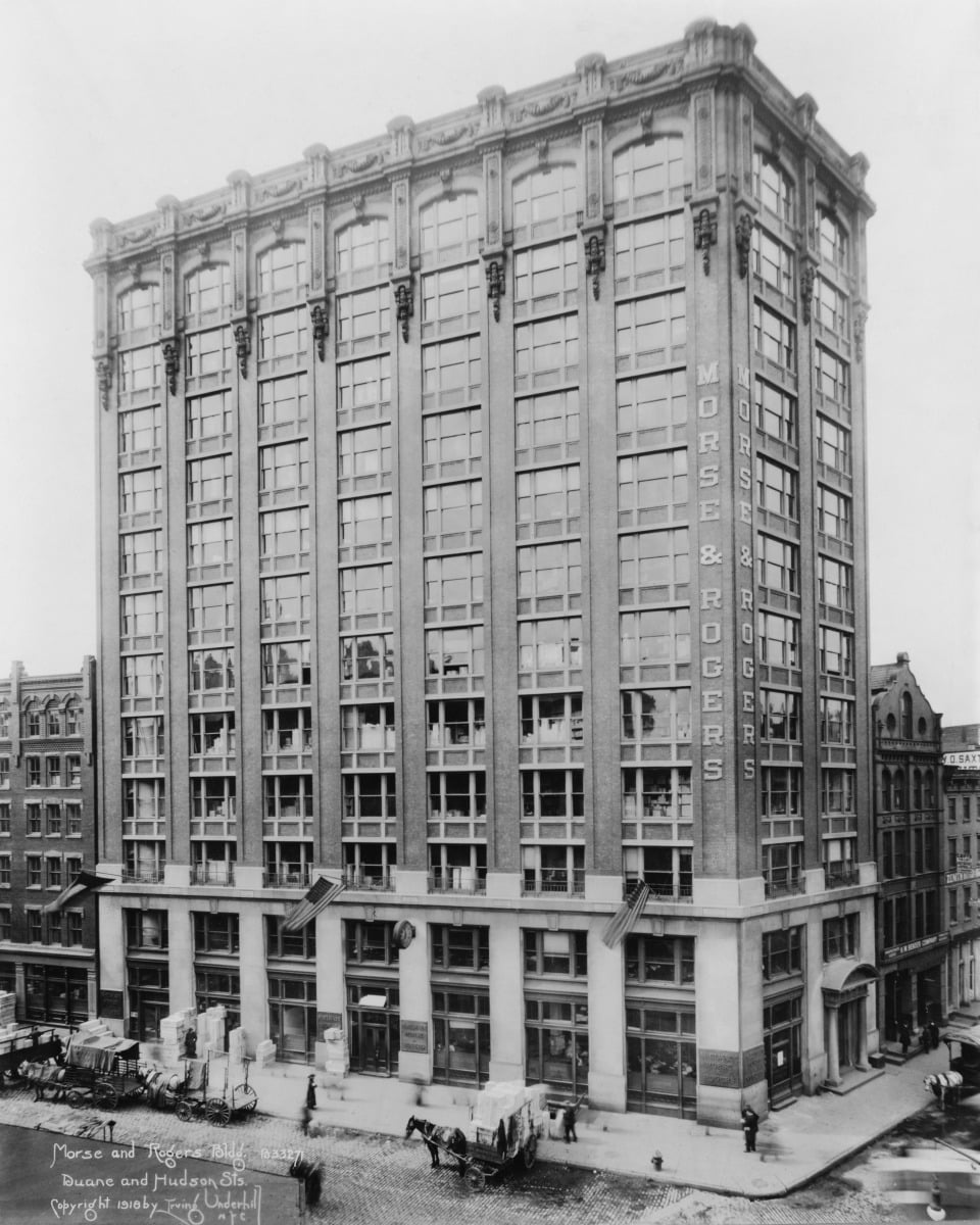 Print: Morse And Rogers Bldg., Duane And Hudson Sts., 1918 - Walmart.com
