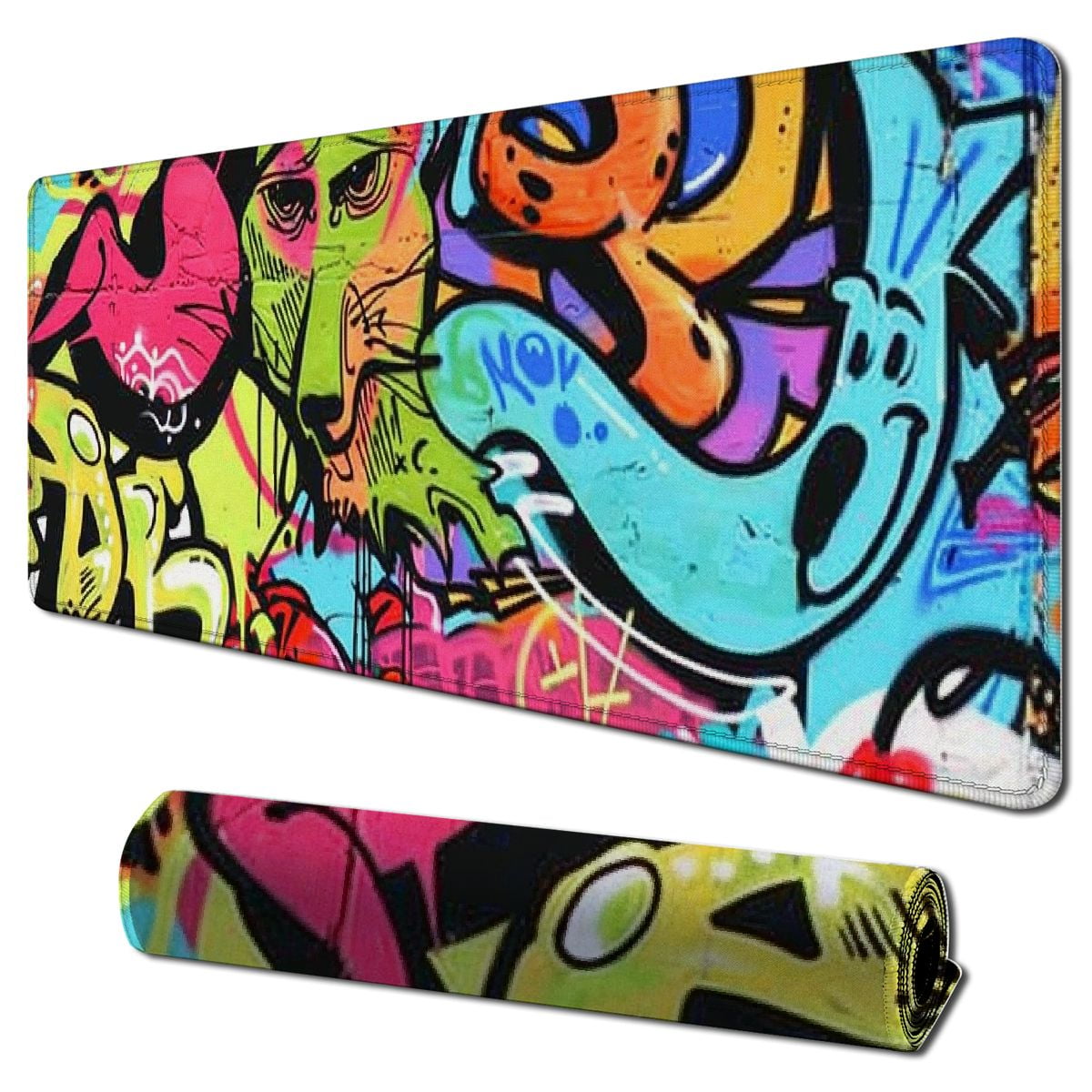 Print Mouse Pad Waterproof Gaming Mouse Pad with Non-Slip Rubber Base ...