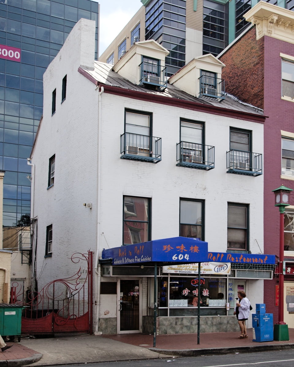 Print: Mrs. Surratt's Boarding House, Place Where Lincoln Conspirators ...