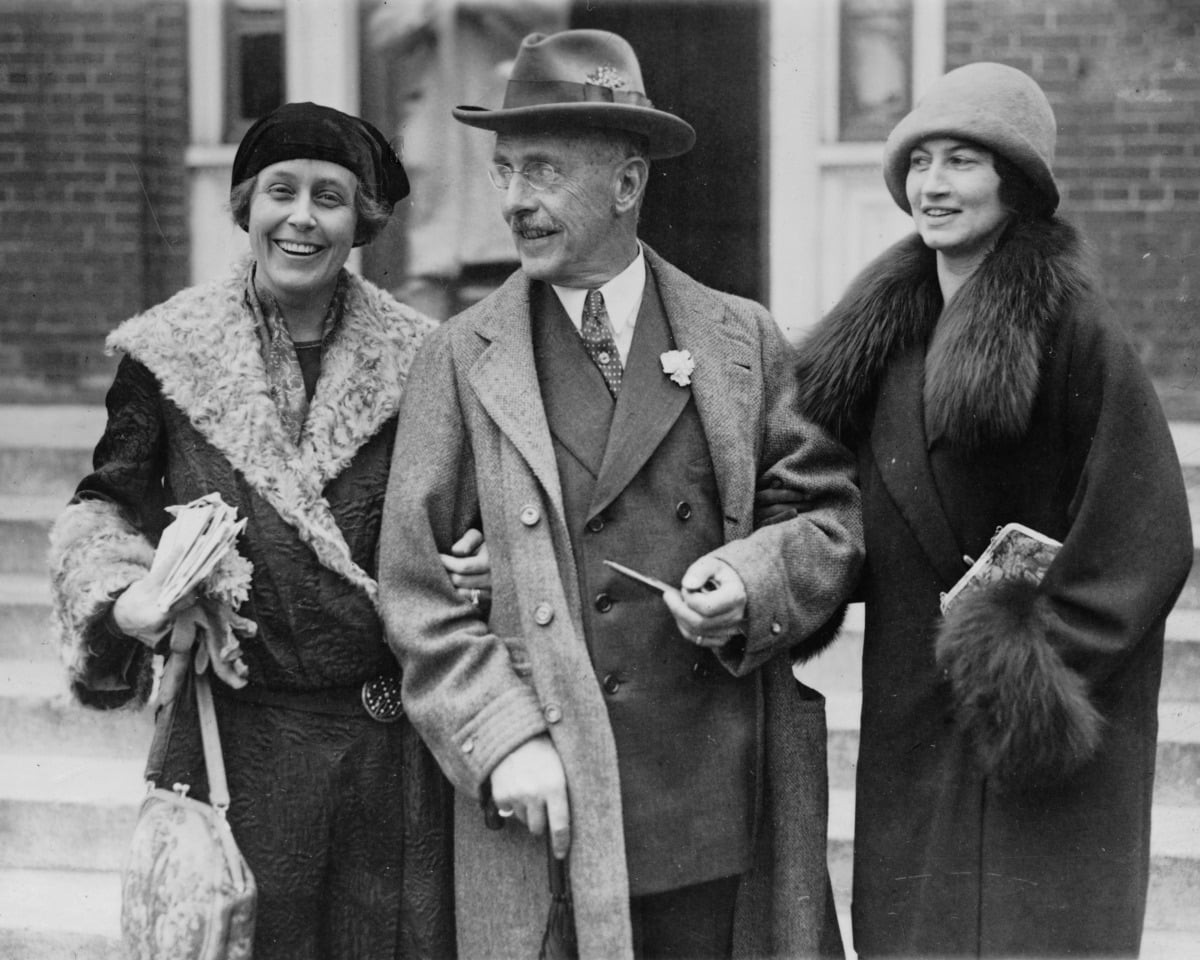 Print: Mrs. William Caroline Stoddard Mitchell (On The Left), Mr ...