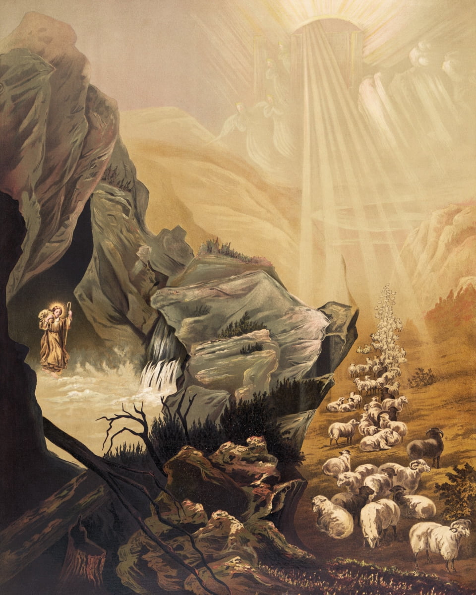 Print: Ninety And Nine Or The Lost Sheep - Walmart.com