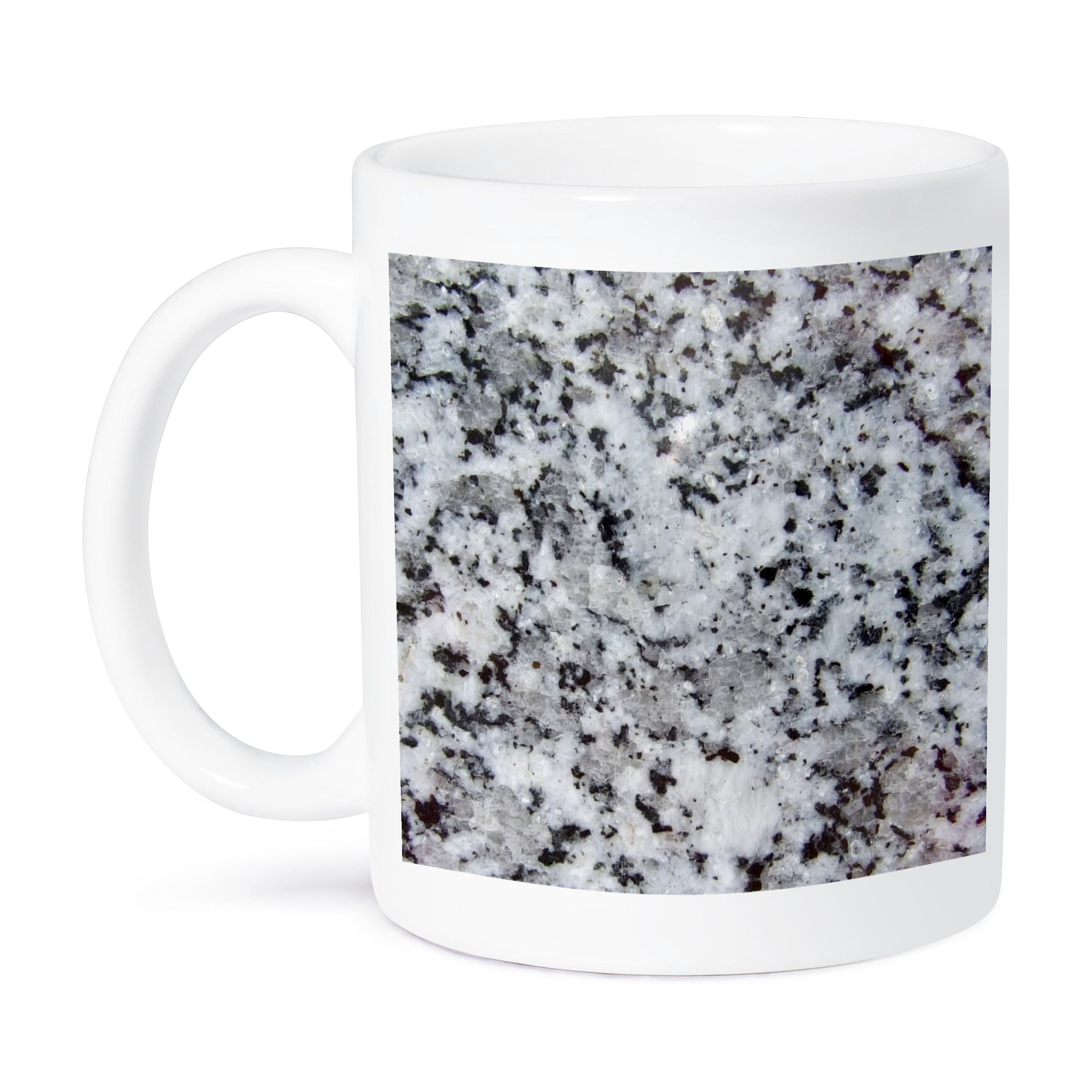 Print Of Grey Granite Rock Texture Photo Graphic, Gray Black Crystals ...