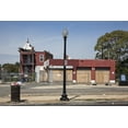 Print: Old Gas Station Located Near Intersection Of Maryland Ave. And ...