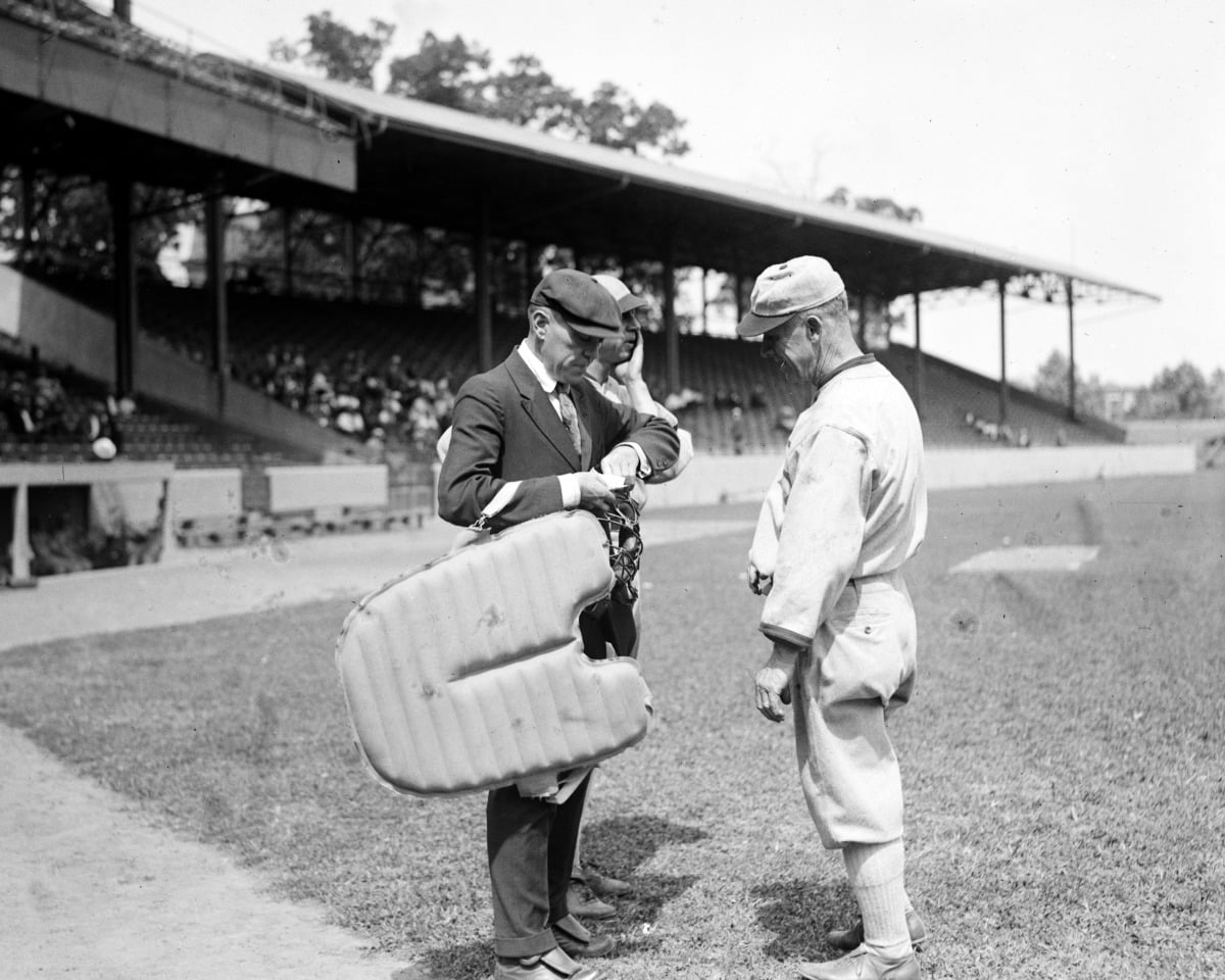 Print: Ollie Chill & Clark Griffith, circa 1918 - Walmart.com