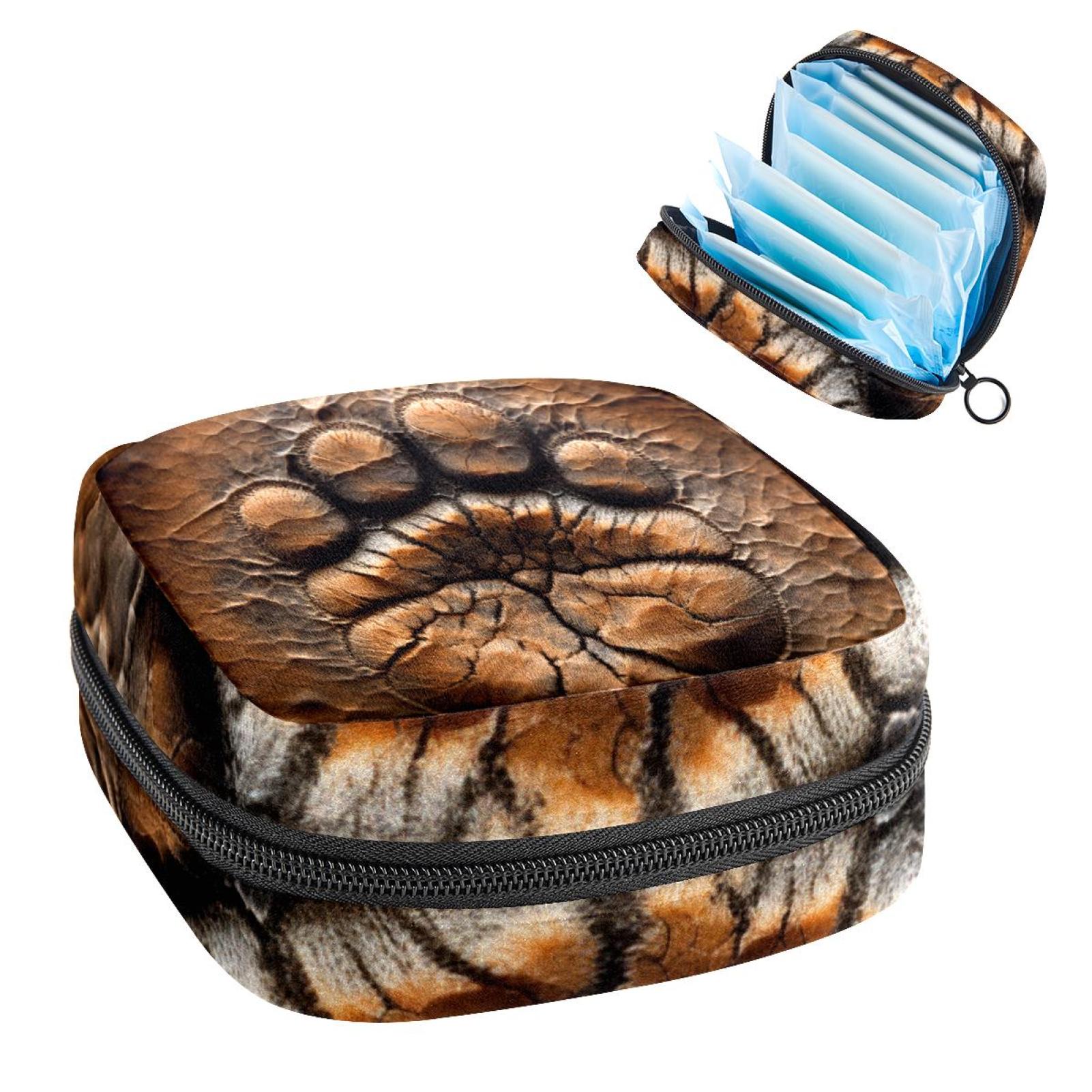Print Pad Bag Storage Organizer Pouch for Menstrual Hygiene Products ...