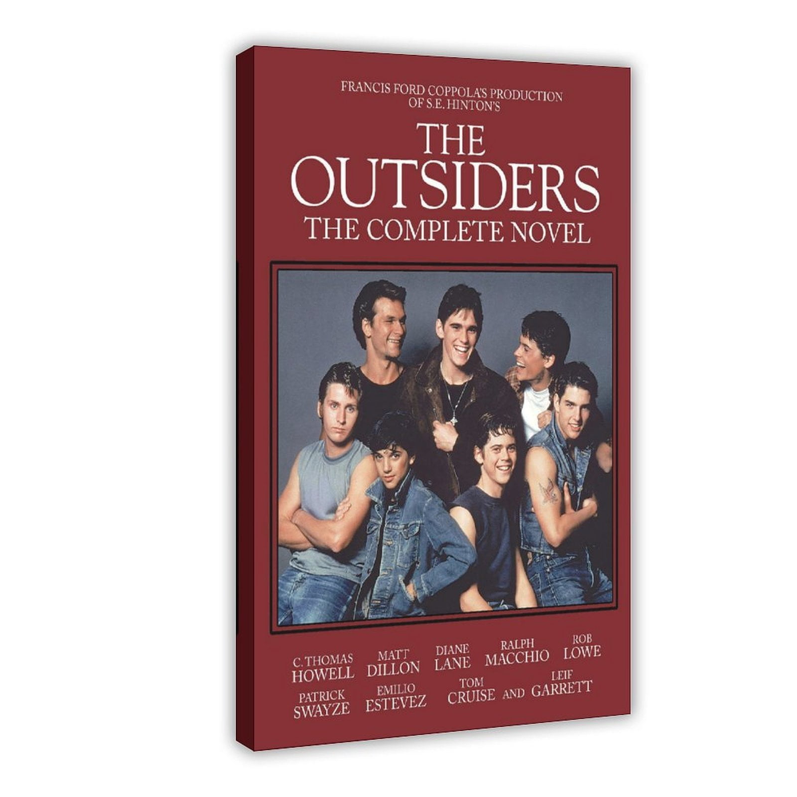 CFIOZYOS The Outsiders Movie Poster Print for Teen Boys Room Wall Art ...