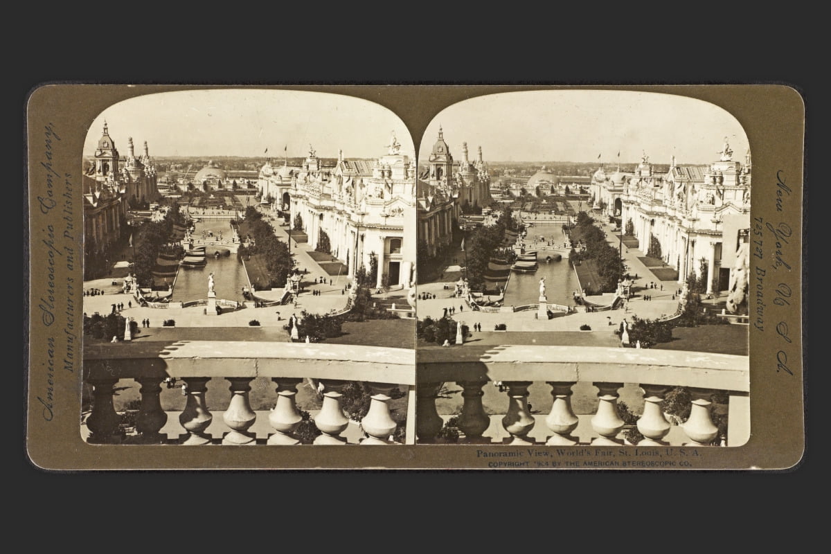 Print: Panoramic View, World's Fair, St. Louis, U. S. A., 1904 ...