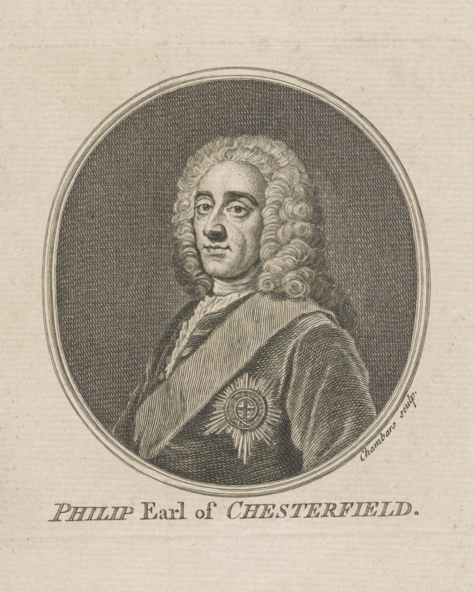 Print: Philip Earl Of Chesterfield, 1750 - Walmart.com