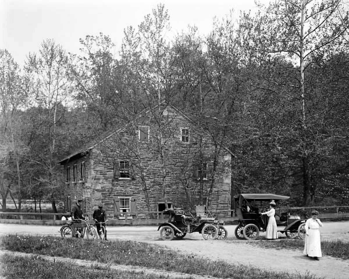Print: Pierce Mill at Rock Creek Park, Washington, D.C., circa 1918 ...