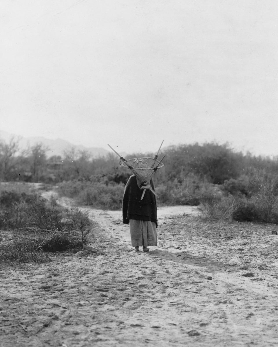 Print: Pima Woman, Pima, Arizona, 1907 - Walmart.com