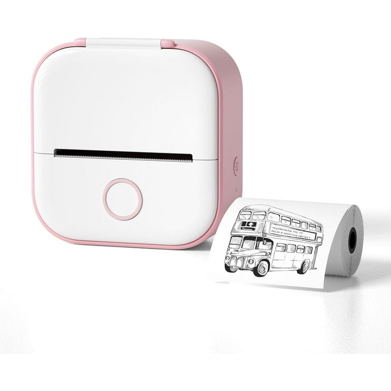 Inkless Pocket Printer Willstar Mini Pocket Printer Bluetooth Wireless
