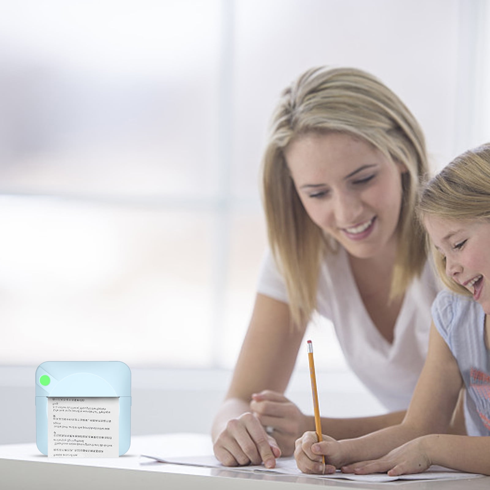 Print Pods Mini Printer, Thermal Inkless Sticker Maker with Rolls ...