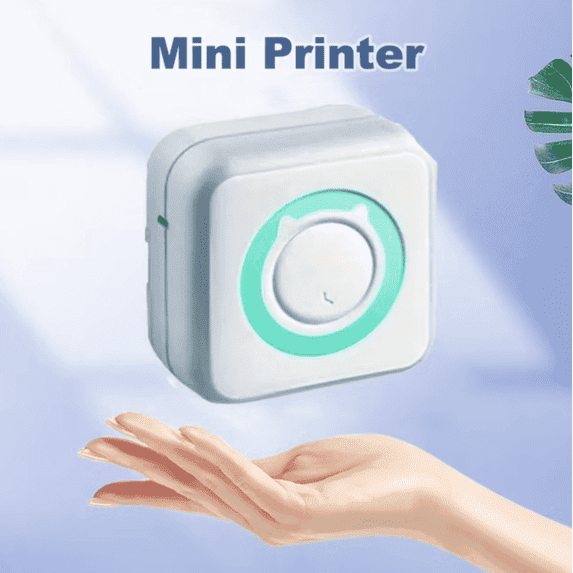 Print Pods Mini Printer,Thermal Inkless Sticker Pocket Printpod for ...