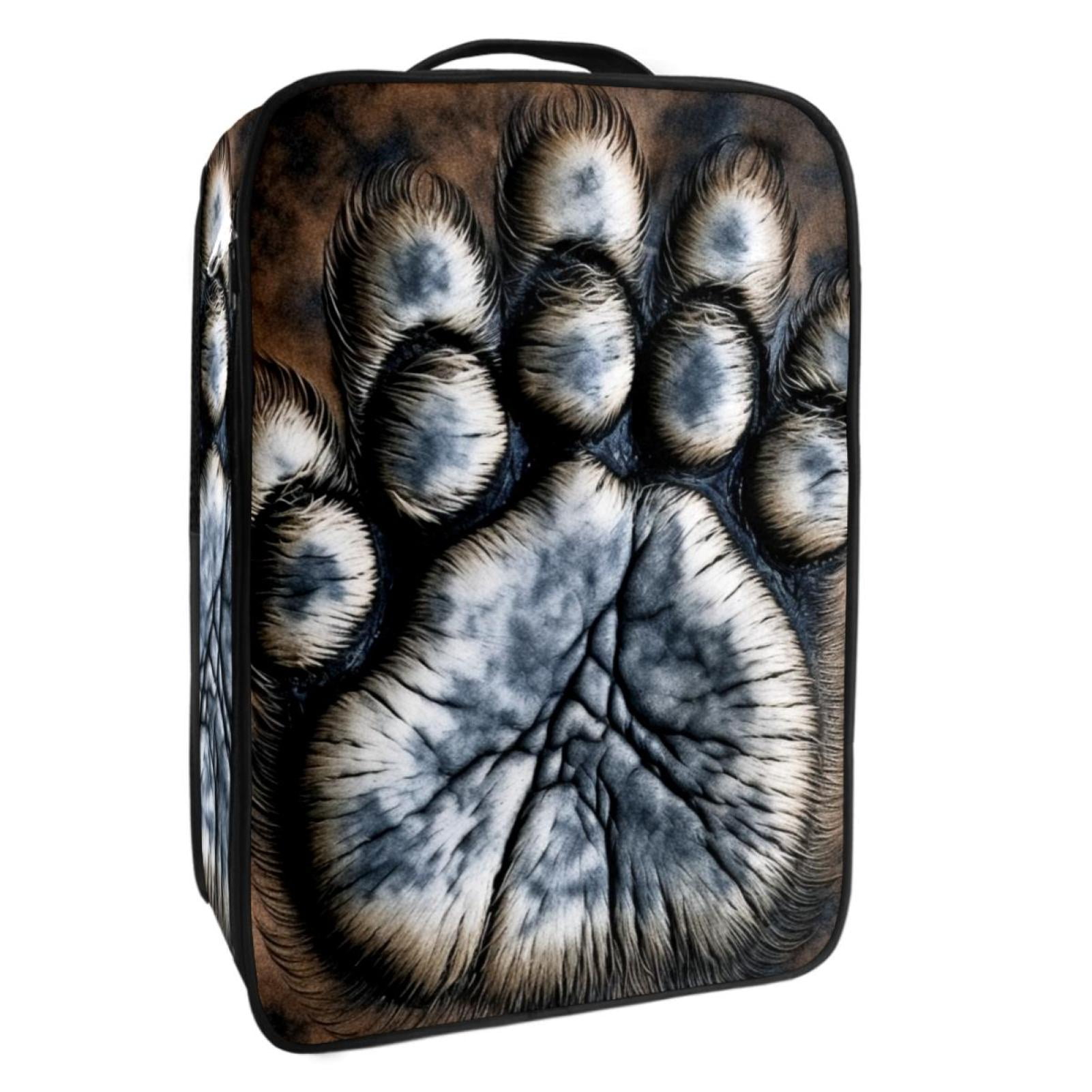 Print Polyester Shoe Boxes Organizer, 23x31cm Size, Shoe Storage ...