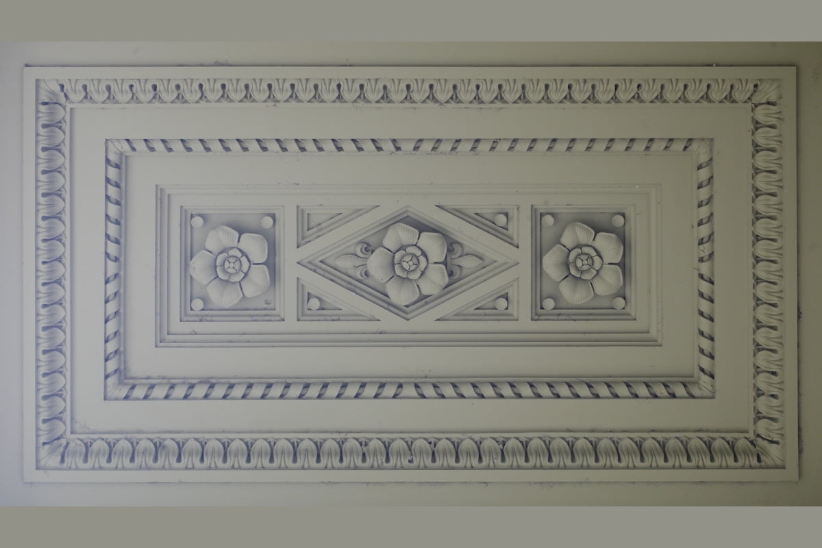 Print: Porch Detail, U.S. Post Office And Courthouse, Laredo, Texas ...