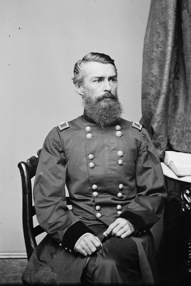 Print: Portrait Of Brig. Gen. Herman Haupt, Officer Of The Federal Army ...