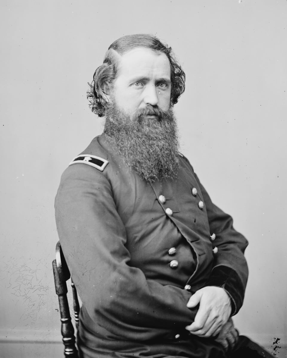 Print: Portrait Of Brig. Gen. Robert Mitchell, Officer Of The Federal ...