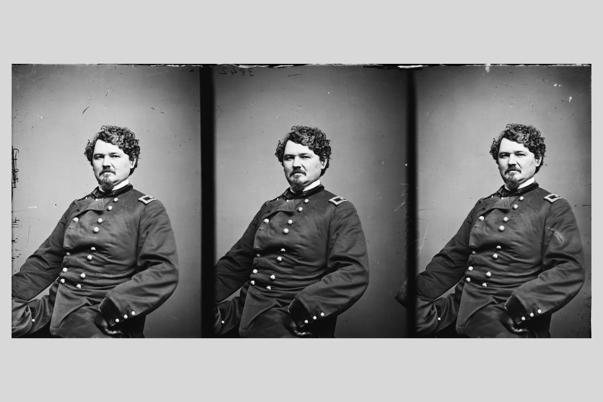 Print: Portrait Of Brig. Gen. Samuel D. Sturgis, Officer Of The Federal ...