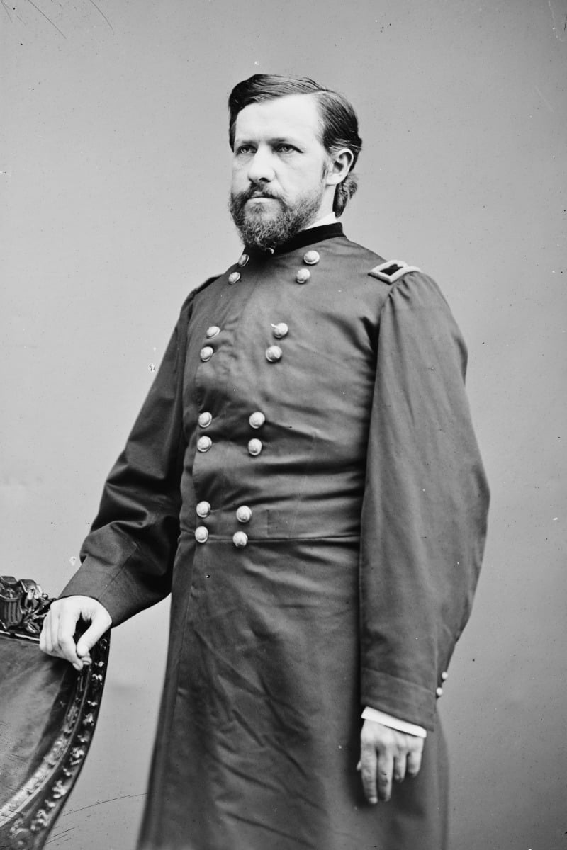 Print: Portrait Of Brig. Gen. Thomas Ewing, Jr., Officer Of The Federal ...