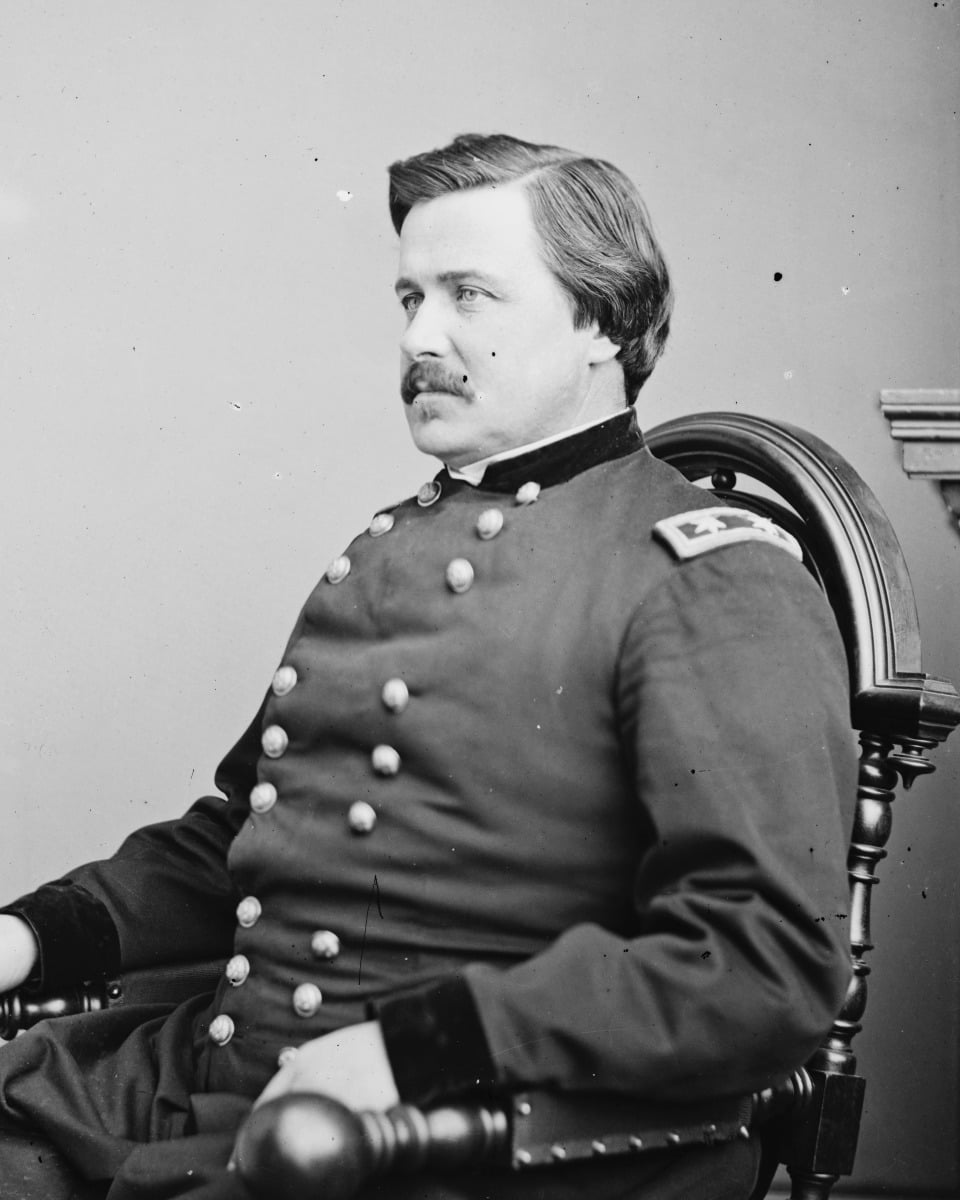 Print: Portrait Of Maj. Gen. Alexander Mcd. Mccook, Officer Of The ...