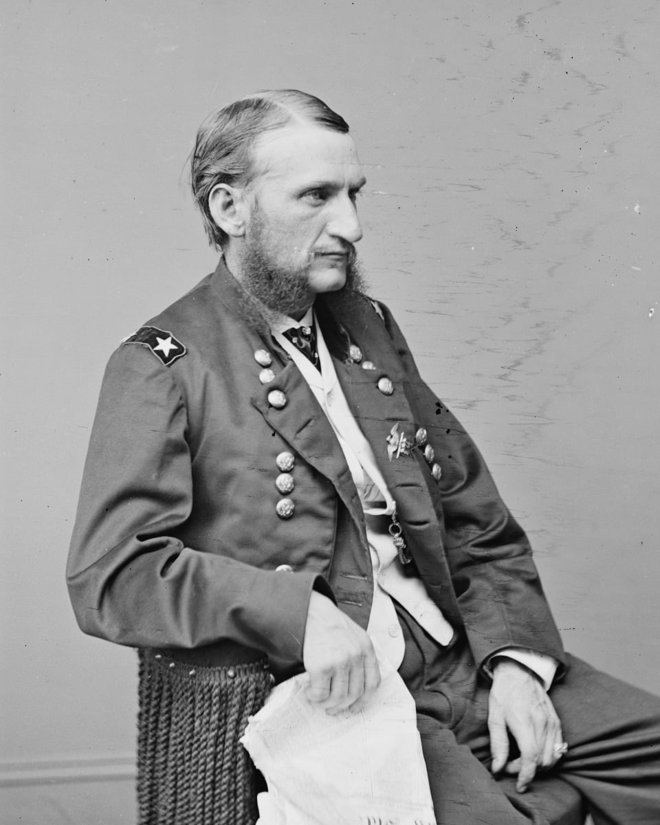 Print: Portrait Of Maj. Gen. (As Of June 18, 1865) Judson Kilpatrick ...