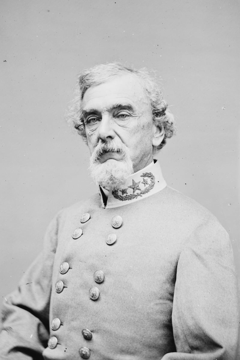 Print: Portrait Of Maj. Gen. Benjamin Huger, Officer Of The Confederate ...