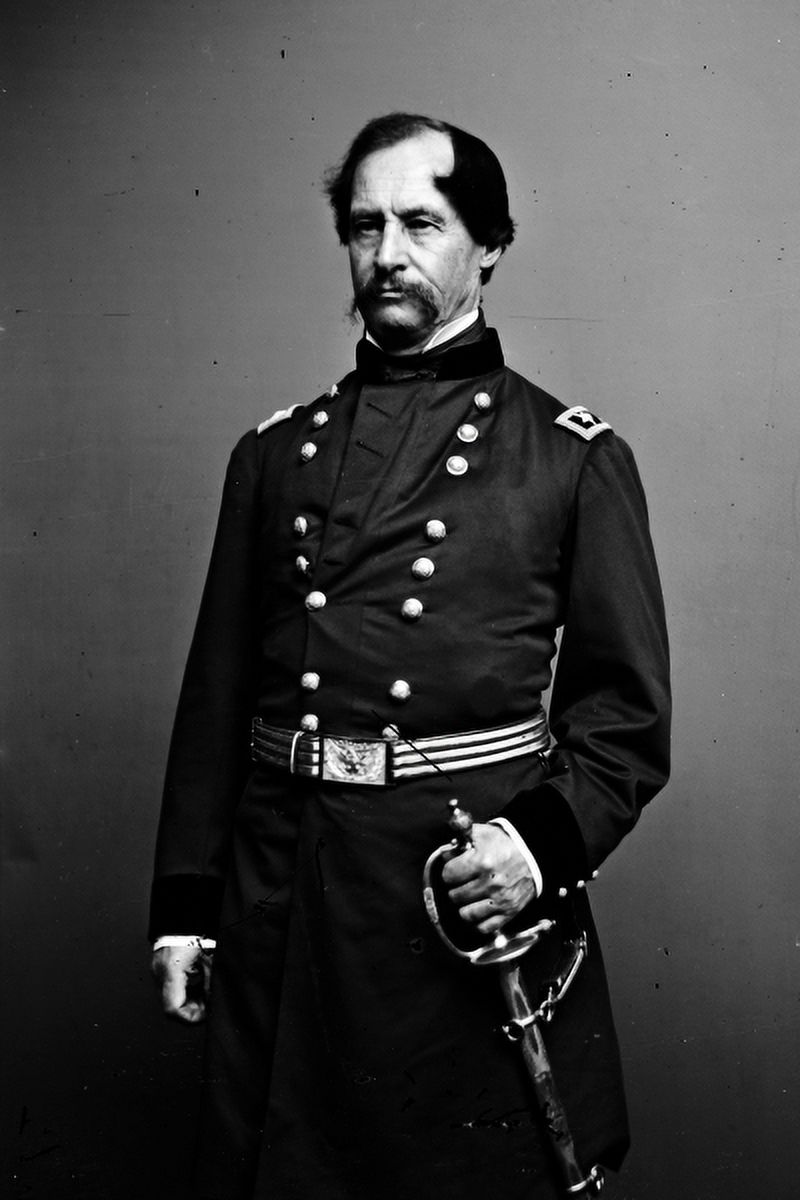 Print: Portrait Of Maj. Gen. David Hunter, Officer Of The Federal Army ...