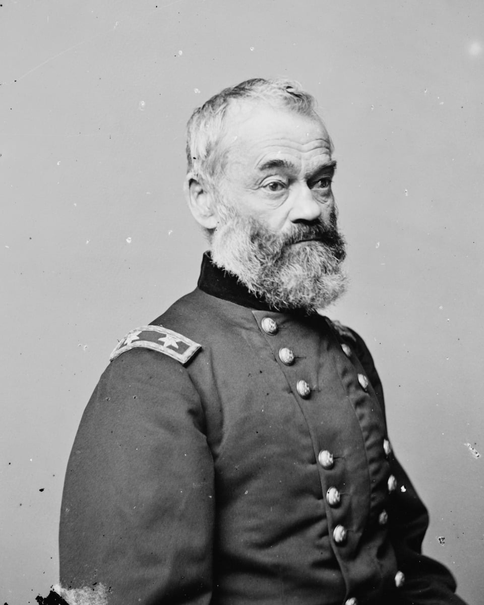 Print: Portrait Of Maj. Gen. Samuel P. Heintzelman, Officer Of The ...