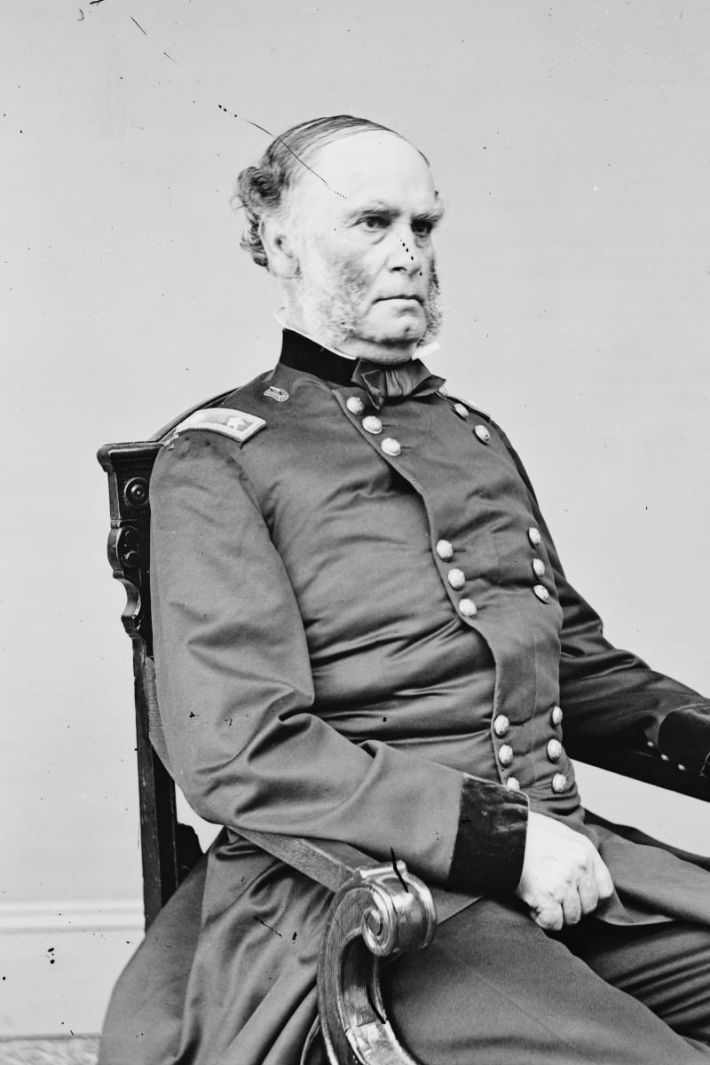 Print: Portrait Of Maj. Gen. Samuel R. Curtis, Officer Of The Federal ...