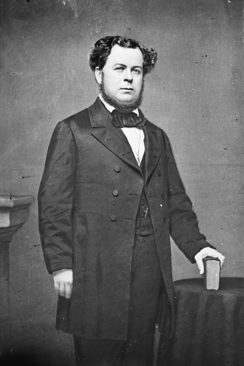 Print: Portrait Of Secretary Of The Navy Stephen R. Mallory, Officer Of ...