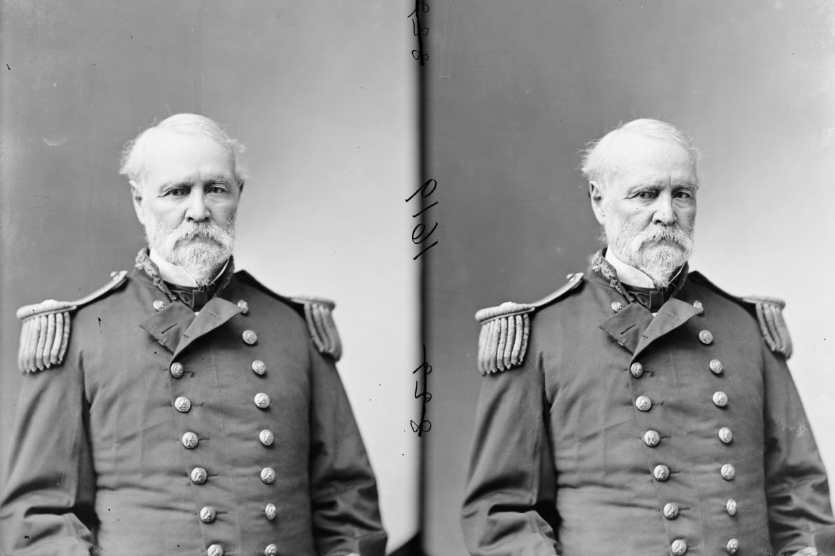 Print: Powell, Adm. Levin M. U.S.N., circa 1865 - Walmart.com