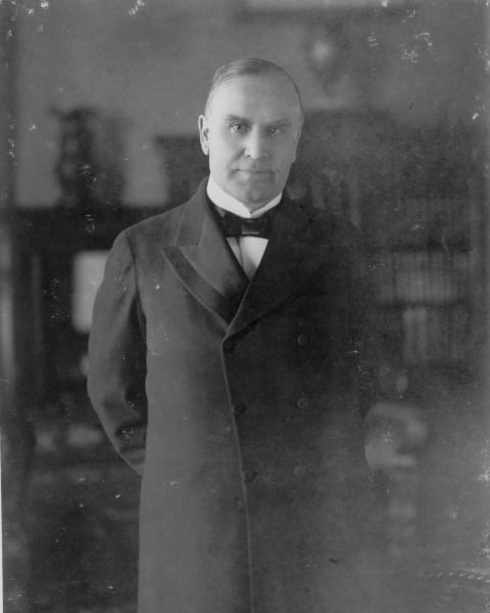 Print: President William Mckinley, Three-Quarter Length Portrait ...