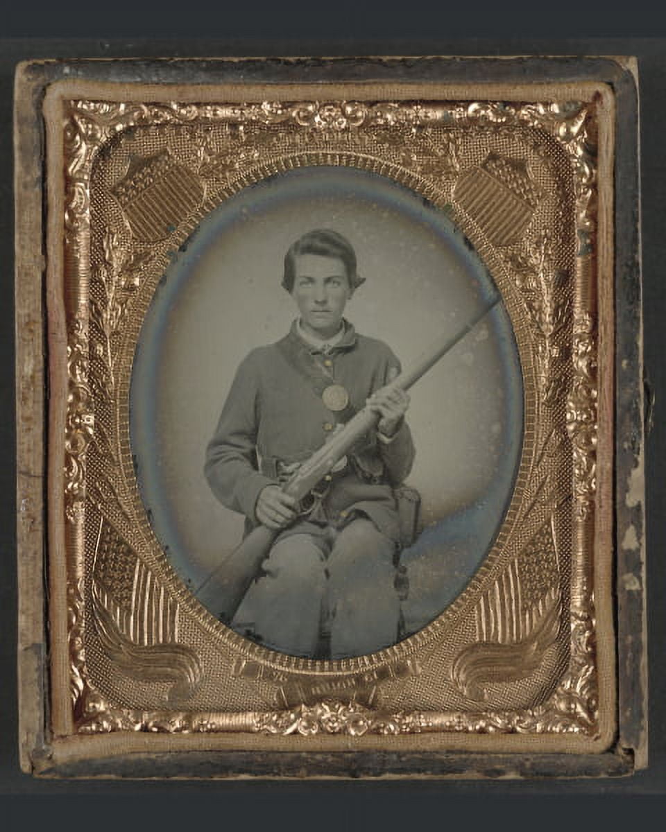 Print: Private Samuel Wires Of Company K, 137th Indiana Infantry ...