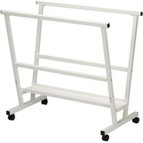 MEEDEN Wood Large Print Rack, Artist Storage Rack with Castors, Art ...