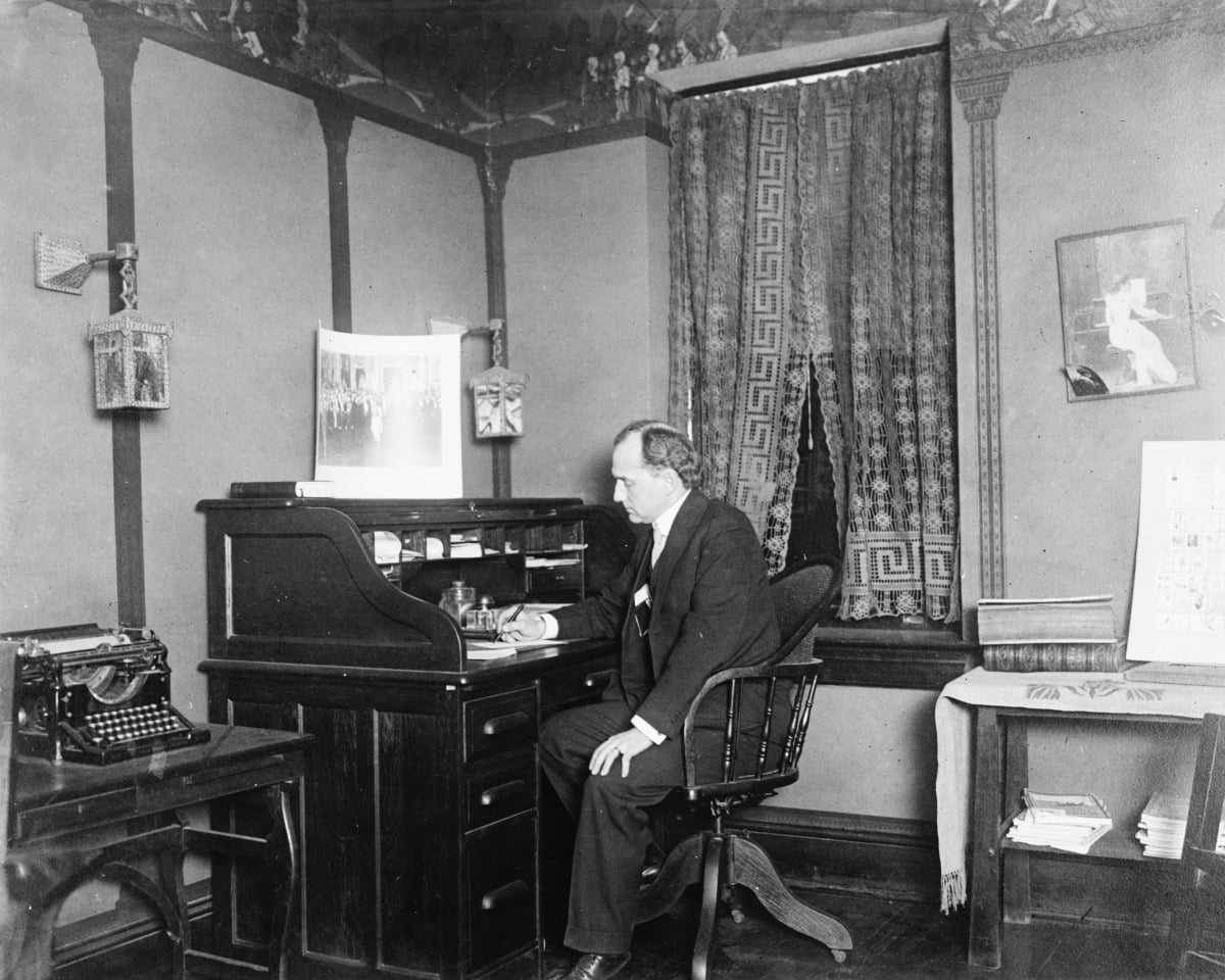 Print: Raymond Dickey, circa 1918 - Walmart.com