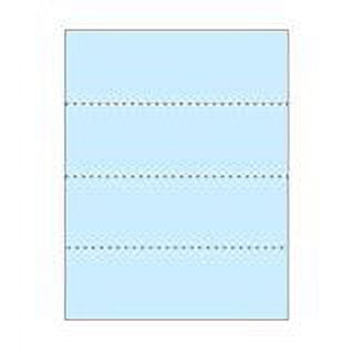 Print-Ready Business Forms (8-1/2" x 11"), Triple-Perforated for ...