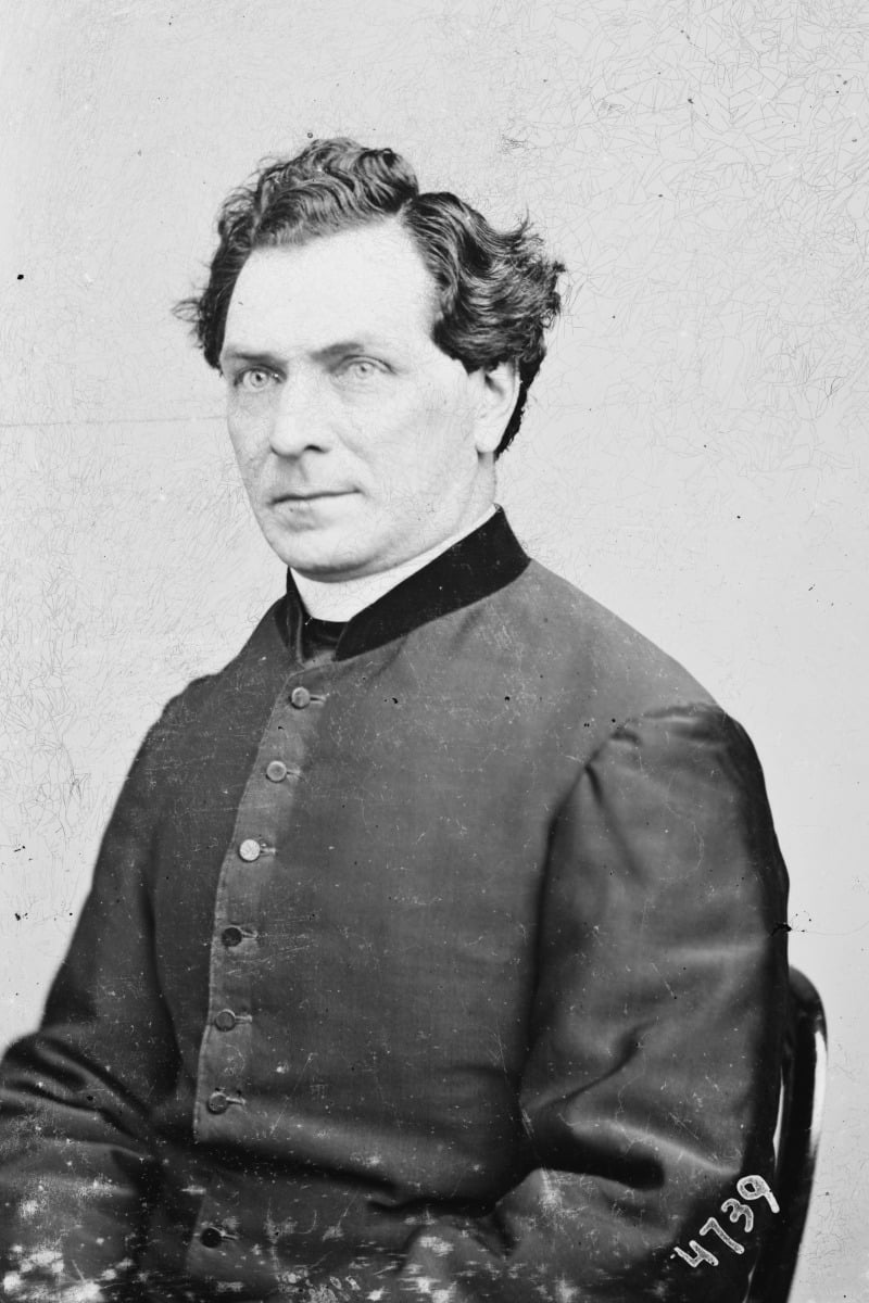 Print: Rev. Father Mcnulty, circa 1855 - Walmart.com