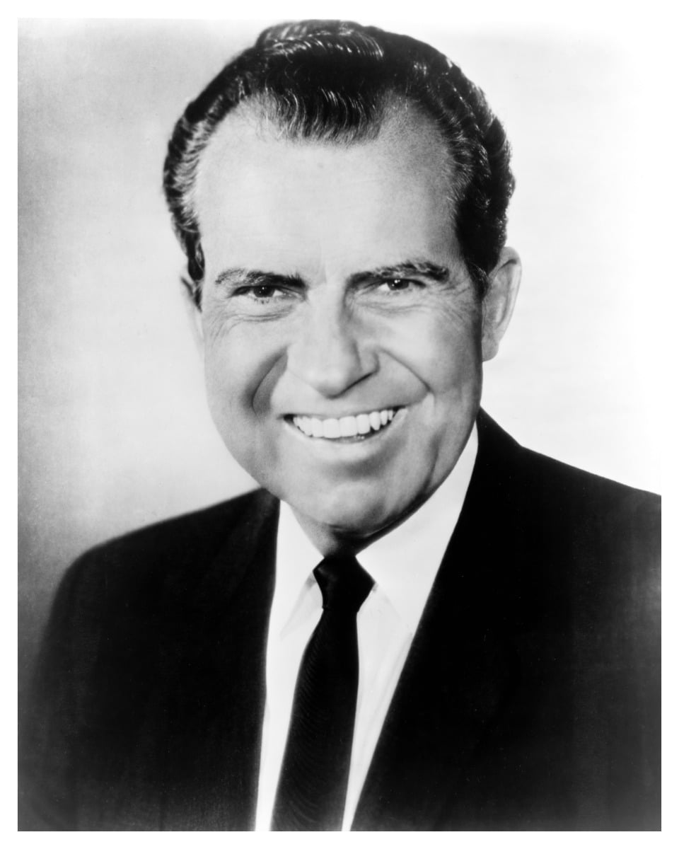 Print: Richard M. Nixon, Head-And-Shoulders Portrait, Facing Front ...