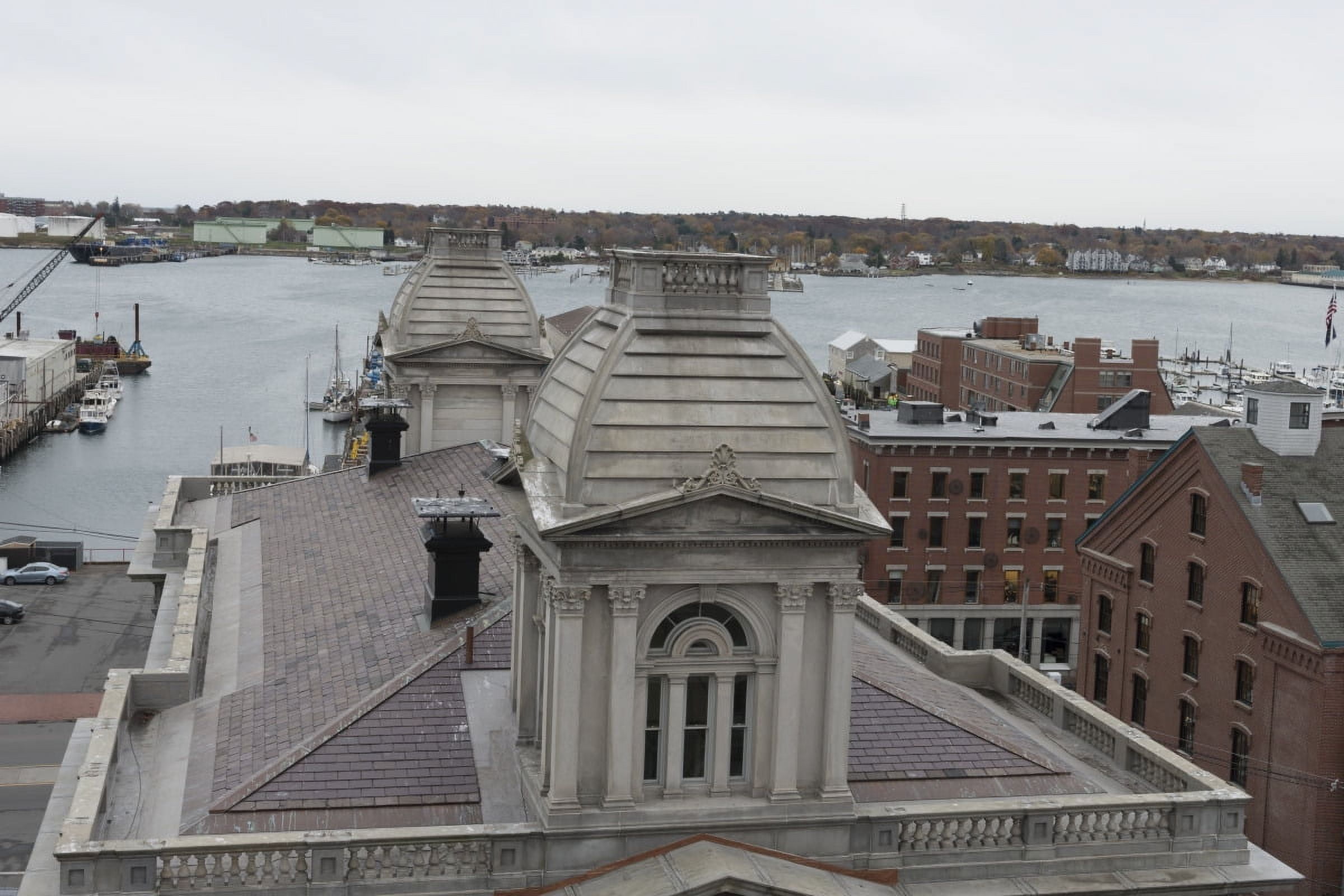 Print: Roof. U.S. Custom House, Portland, Maine, 2013 - Walmart.com
