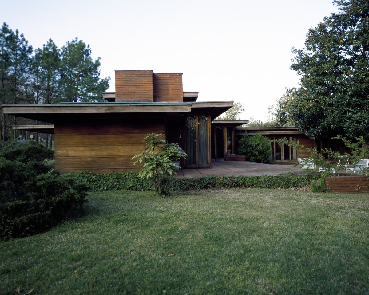 Print: Rosenbaum House, One Of The Residences Created By Frank Lloyd ...