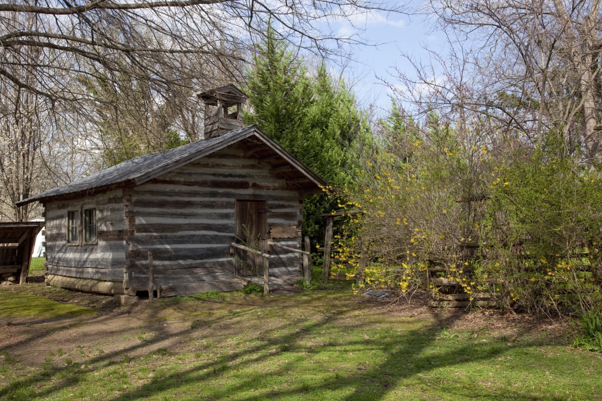 Print: Sage Town: Buildings From The 1800s In A Beautiful Park Setting ...