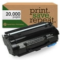 Print.Save.Repeat. Lexmark 55B1X00 Extra High Yield Toner Cartridge for ...