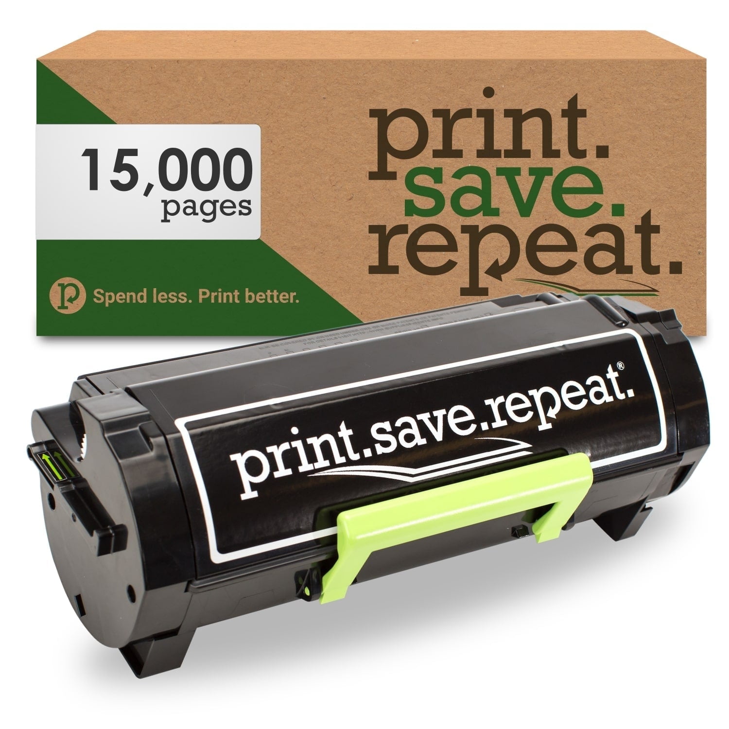Print.Save.Repeat. Lexmark 56F1H00 High Yield Toner Cartridge, Black ...