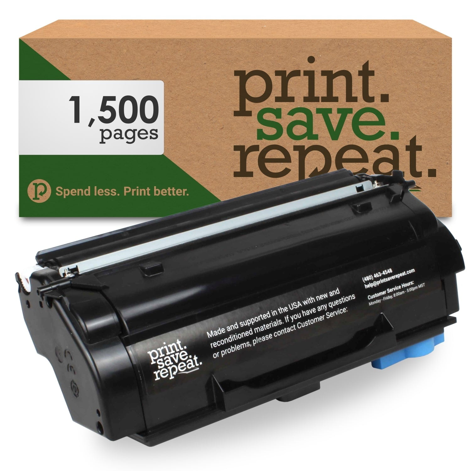 Print.Save.Repeat. Lexmark B341000 Toner Cartridge for B3340, B3442 ...