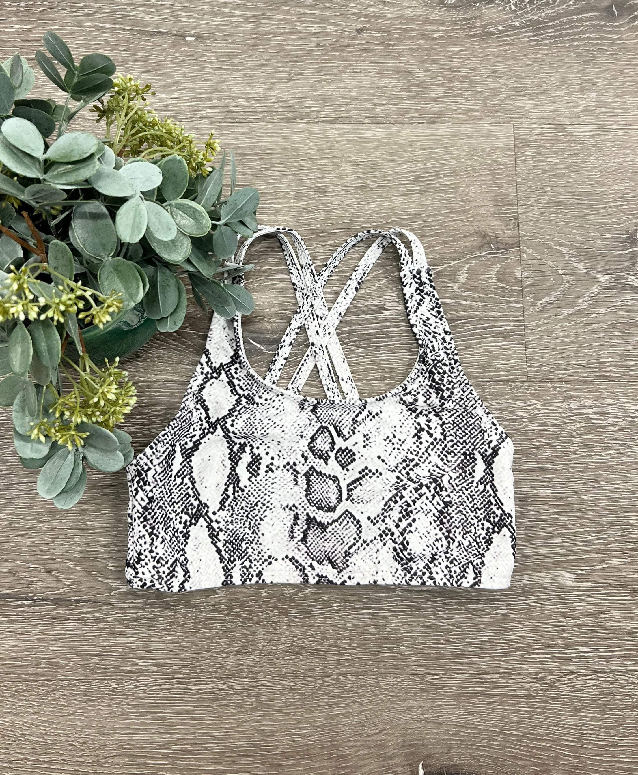 Print Sports Bra - Walmart.com