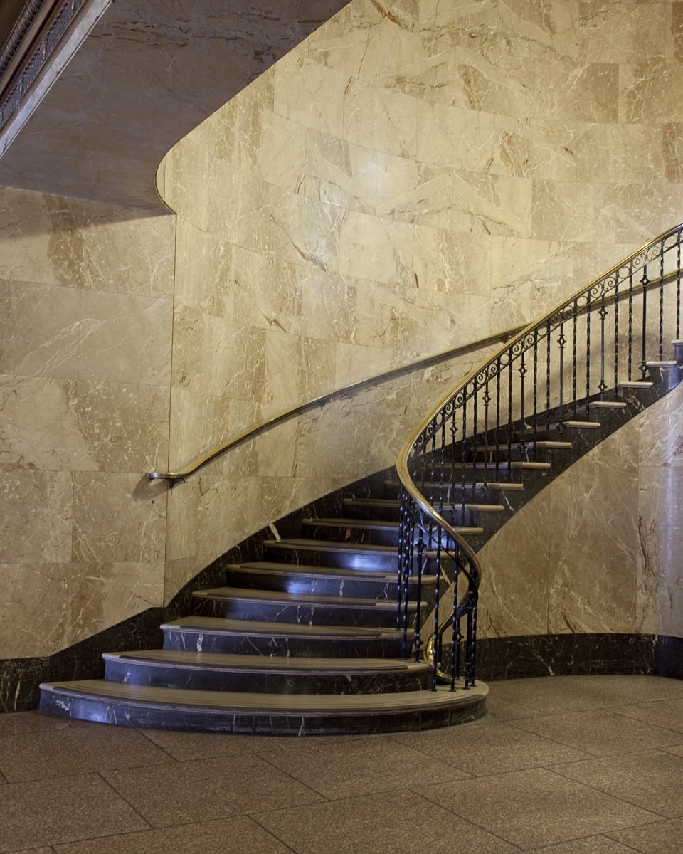 Print: Staircase, National Archives, St. Louis, Missouri, 2009 ...