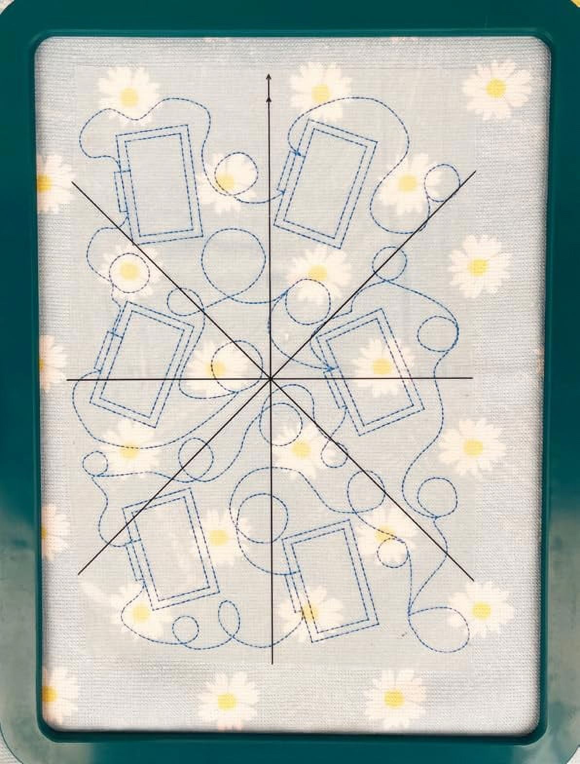 Print & Stick Target Paper, Adhesive Machine Embroidery Templates, for ...