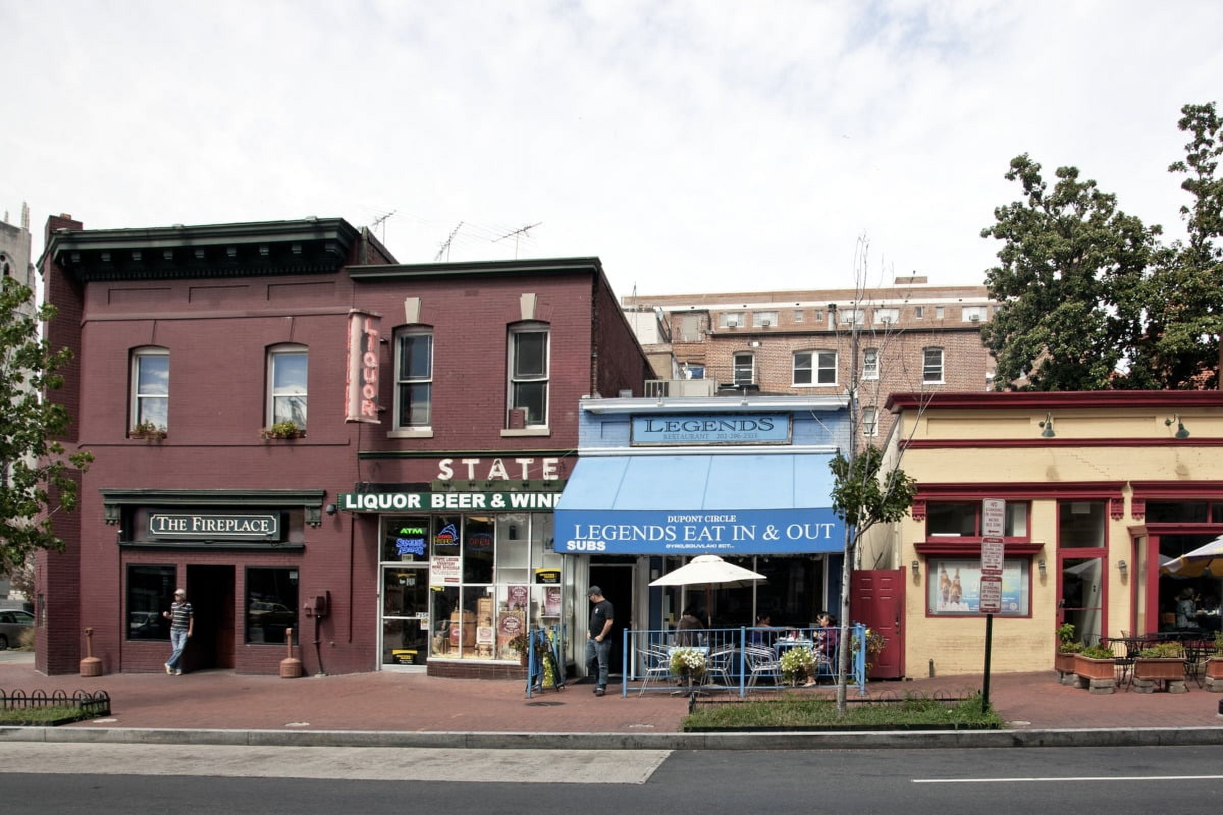 Print: Stores, 22nd St. Near Intersection With P St., NW, Washington - Walmart.com