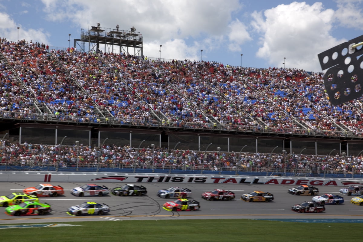 Print: Talladega Superspeedway Race, Talladega, Alabama, 2010 - Walmart.com